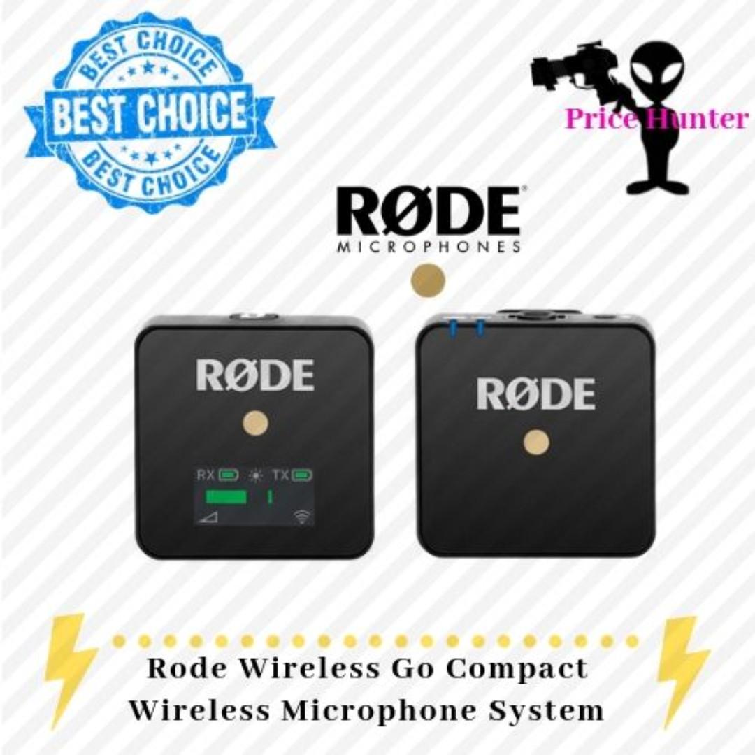 Rode Wireless Go Compact Wireless Microphone System (IN STOCK), Photography, Video Cameras on ...