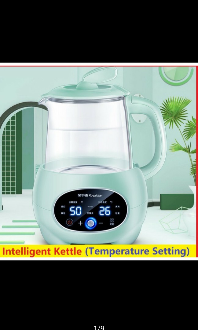 Sensor smart kettle temperature adjustment hot water boiling milk, Home ...