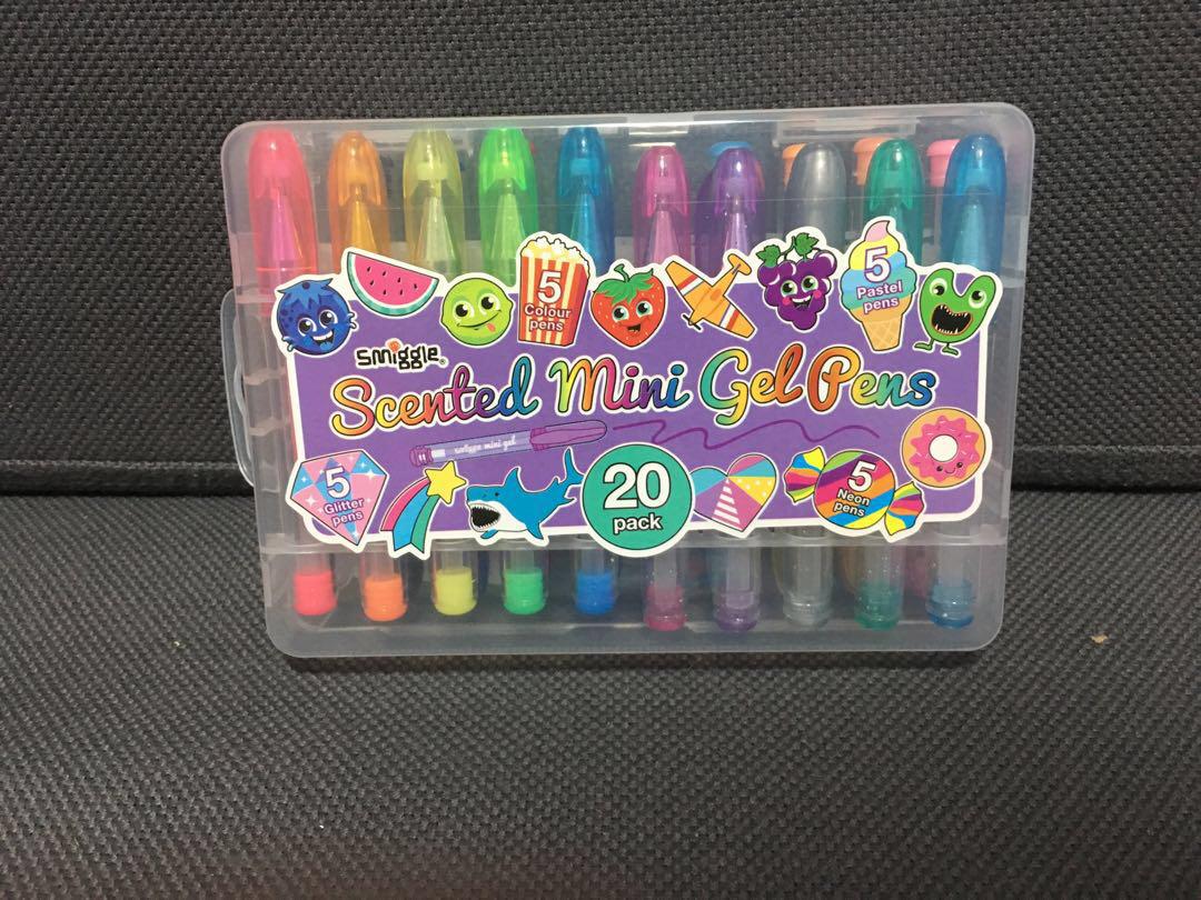 Smiggle Mini Scented Mini Gel Pens, Hobbies & Toys, Stationary & Craft ...