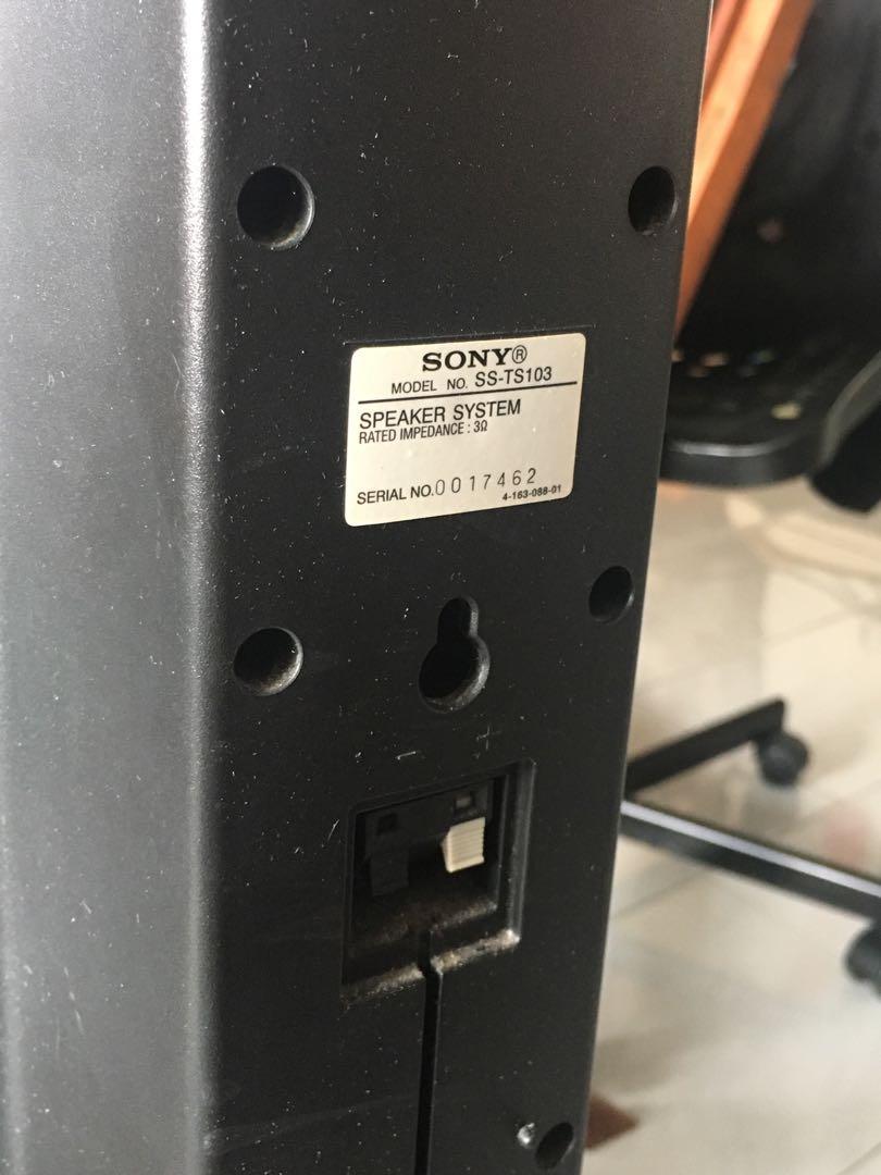 Sony stand speakers system, Audio, Soundbars, Speakers & Amplifiers on ...
