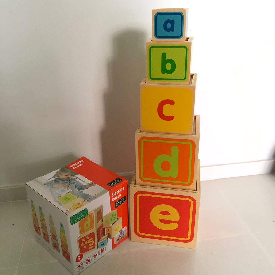 Stacking Cubes, Hobbies & Toys, Toys & Games on Carousell