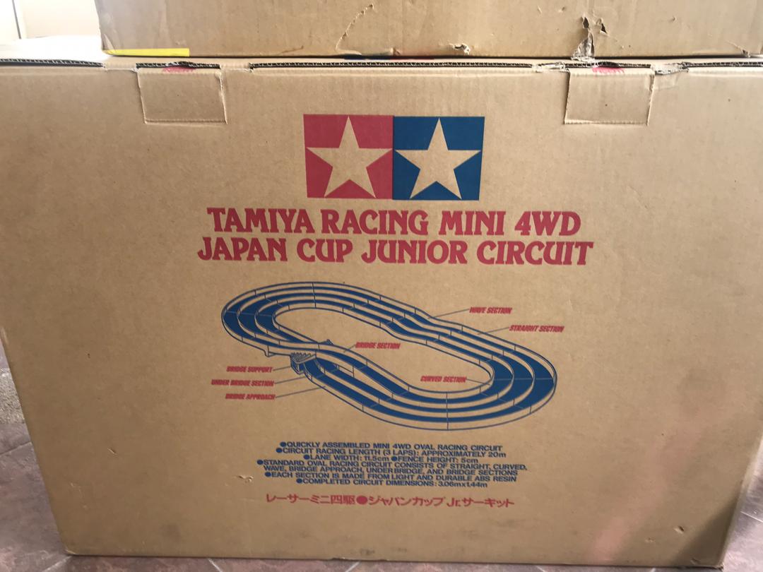 Tamiya mini 4wd Japan Cup 3 lane Track and Slope section, Hobbies ...