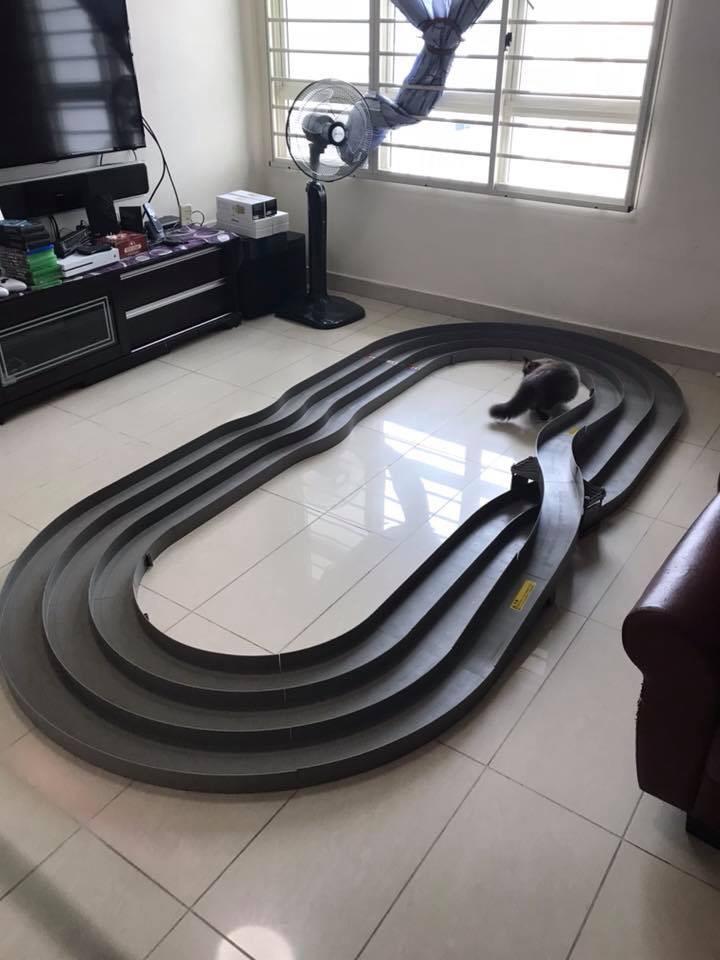 Tamiya mini 4wd Japan Cup 3 lane Track and Slope section, Hobbies ...