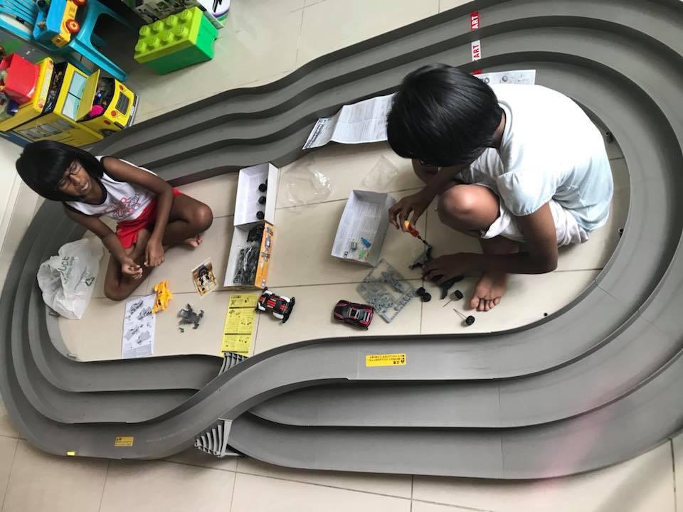 Tamiya mini 4wd Japan Cup 3 lane Track and Slope section, Hobbies ...