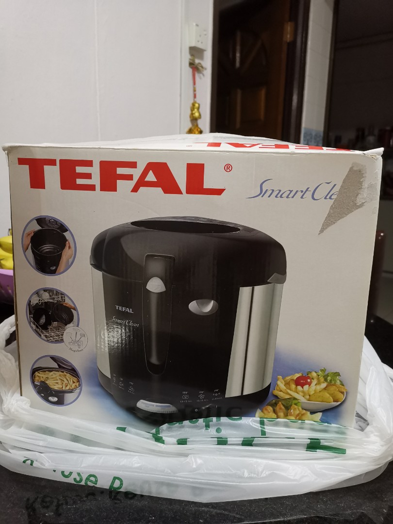 Tefal smart clean deep fryer, TV & Home Appliances, Kitchen Appliances ...