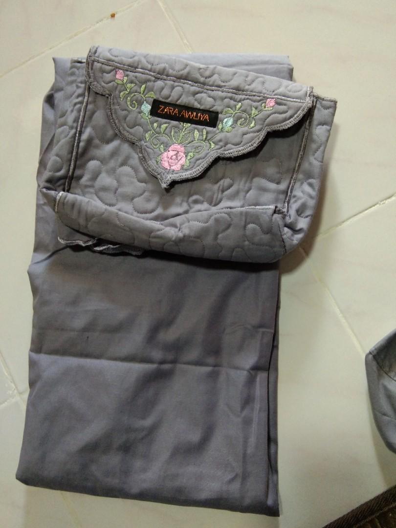 Telekung jenama brand zara awliya, Women's Fashion, Muslimah Fashion ...