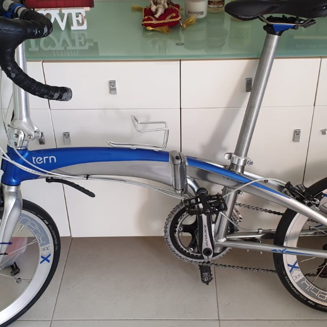 Tern Verge X18 upgraded with dura ace set, Sports Equipment, Bicycles ...