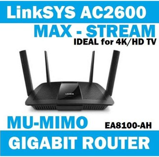 LINKSYS Router Max-Stream AC2600, Computers & Tech, Parts & Accessories ...