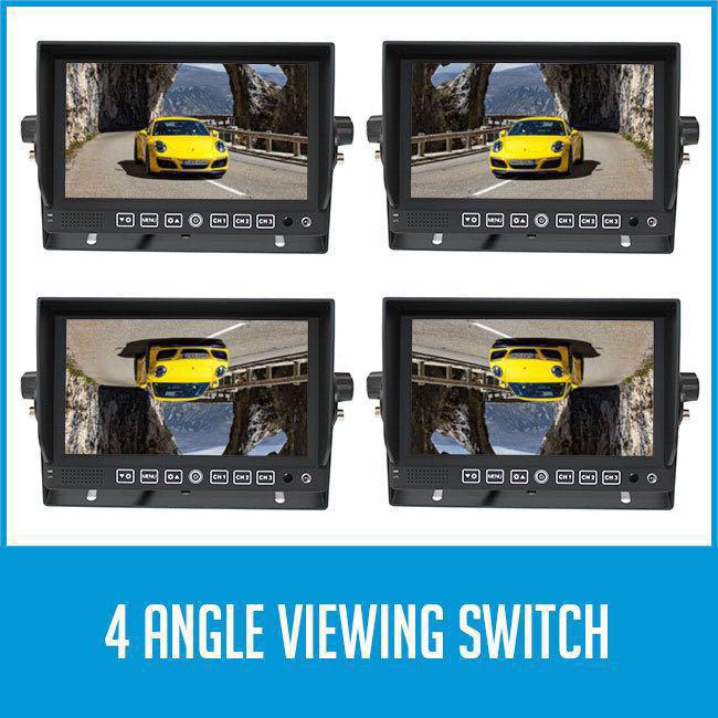 24V Reverse Camera - 7inch Monitor 12V 24V Reversing Camera Truck ...