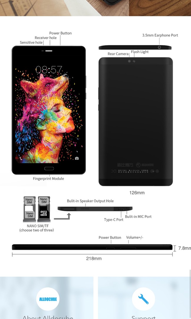 Alldocube X1 Mobile Phones And Gadgets Tablets Android On Carousell