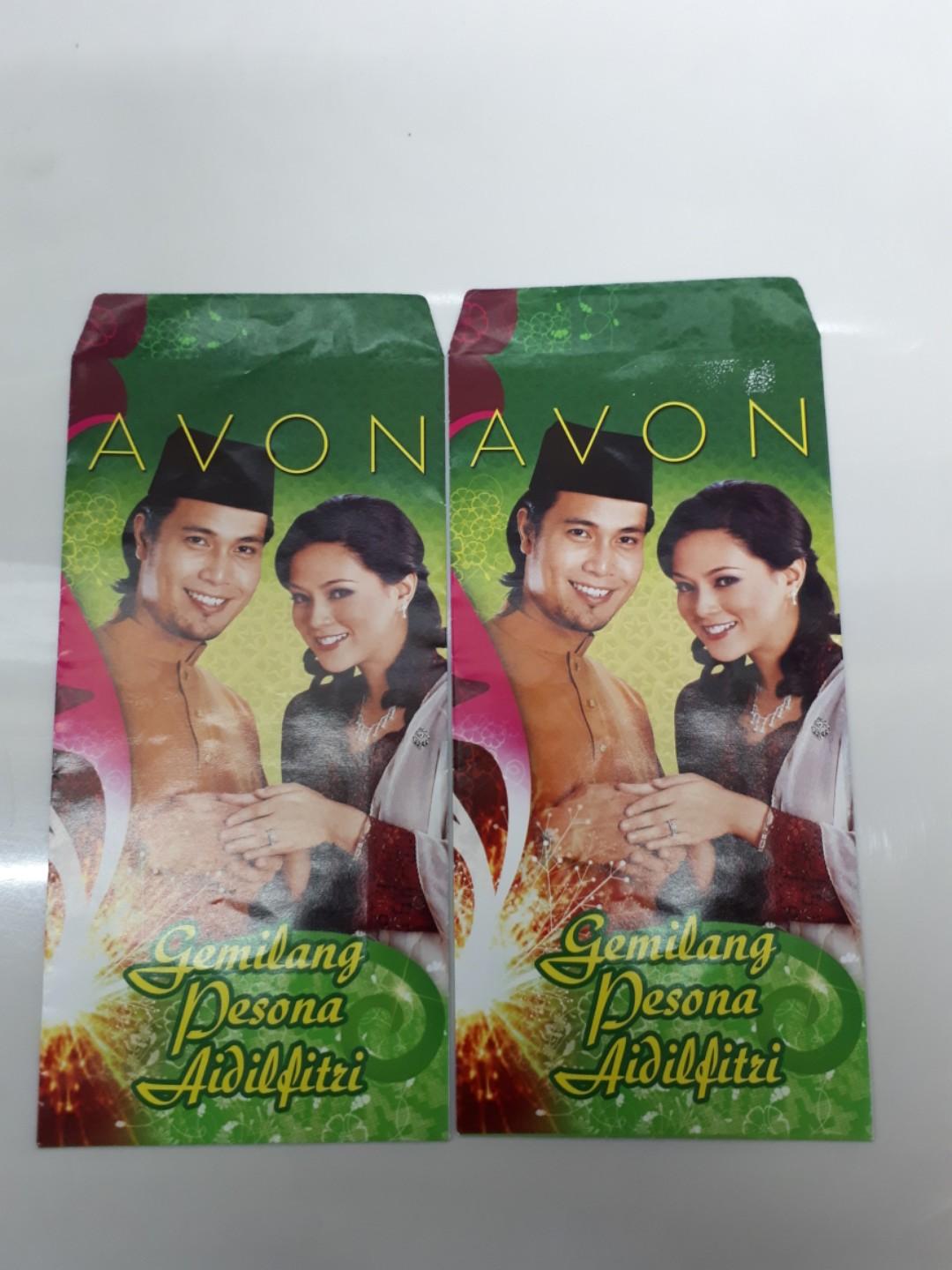 Angpao packet sampul duit raya Avon vintage, Hobbies & Toys ...