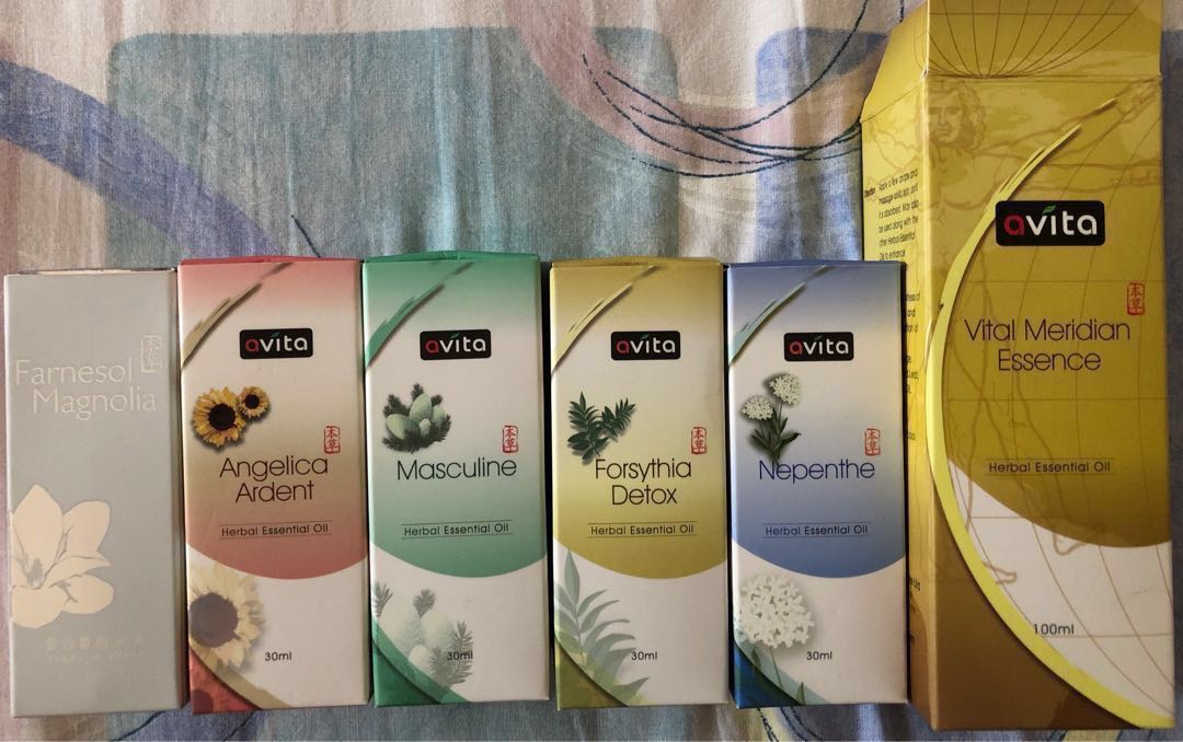 Avita herbal essential oils (used and open so selling cheaper ...