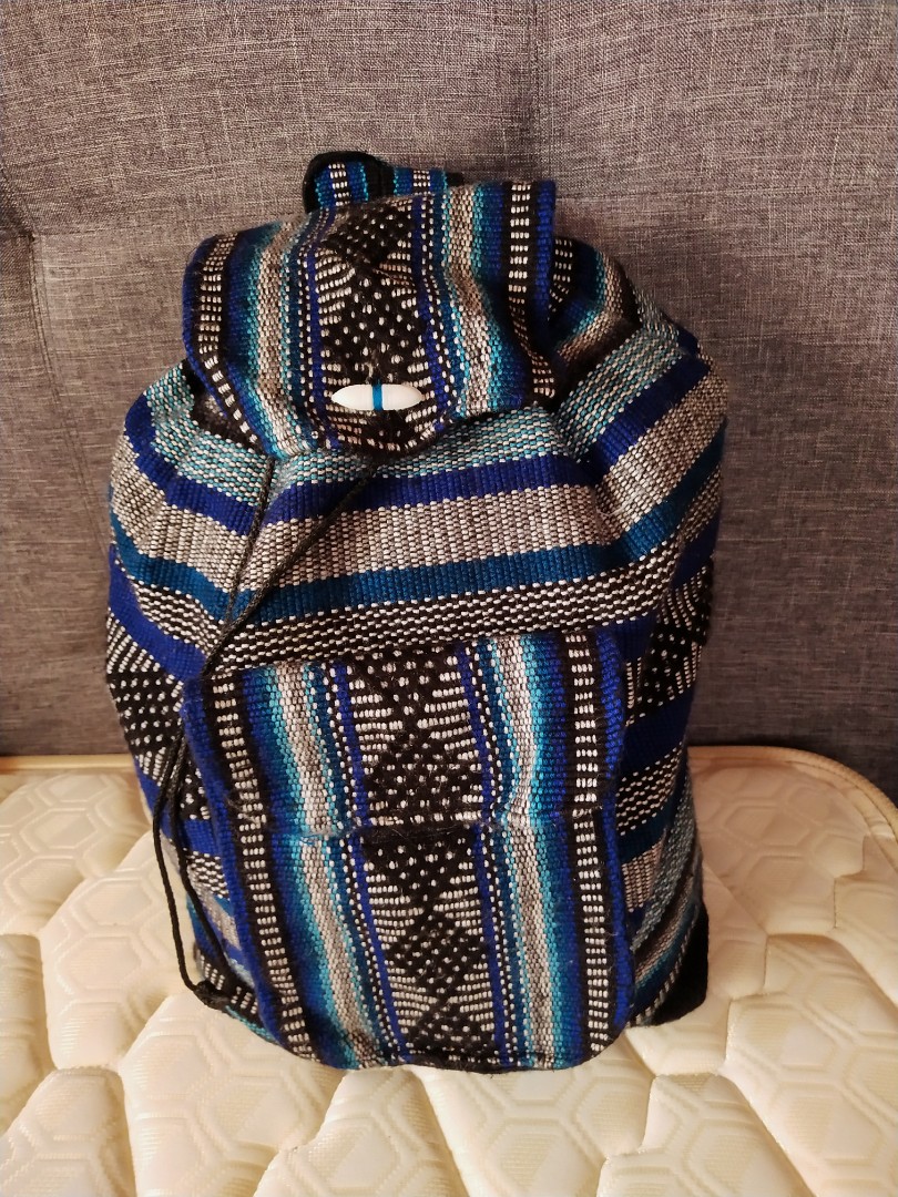 Baguio native weaved Backpack, Luxury, Bags & Wallets on Carousell