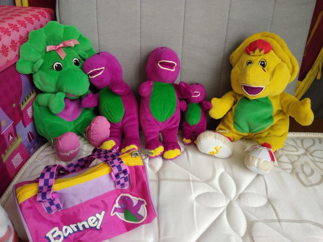 Barney, BJ and Baby Bob toys, Hobbies & Toys, Toys & Games on Carousell