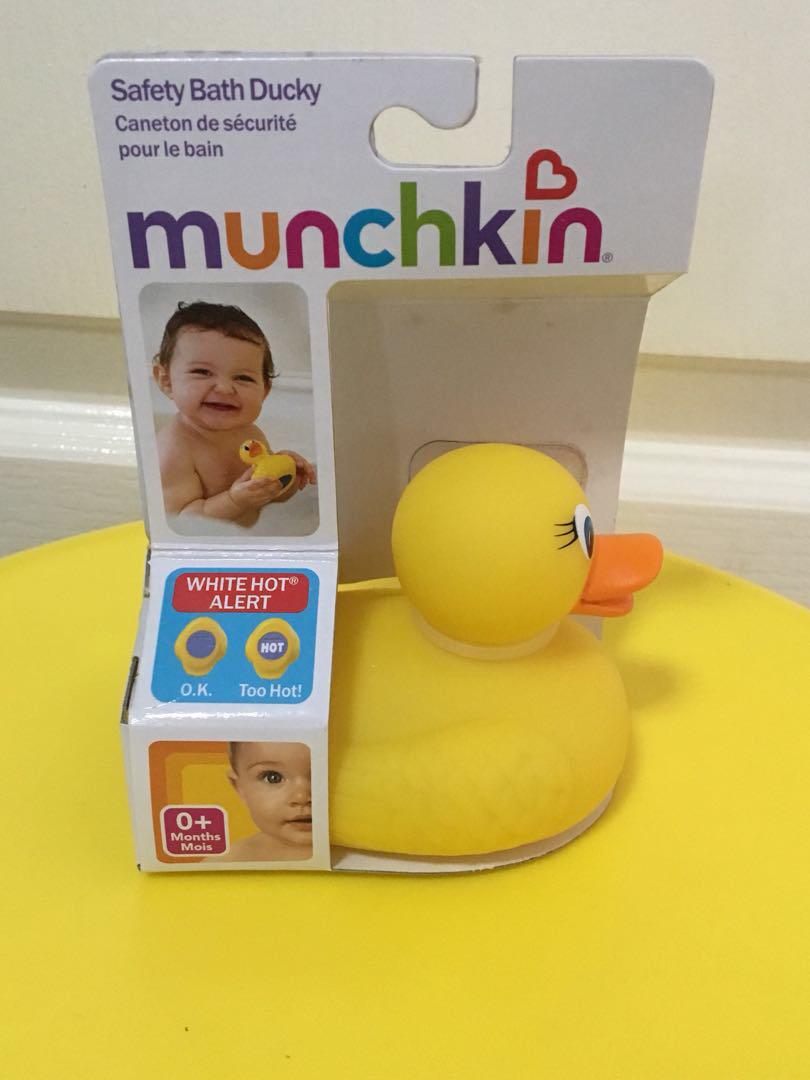 BNIP Munchkin Safety Bath Ducky, Babies & Kids, Infant Playtime on ...