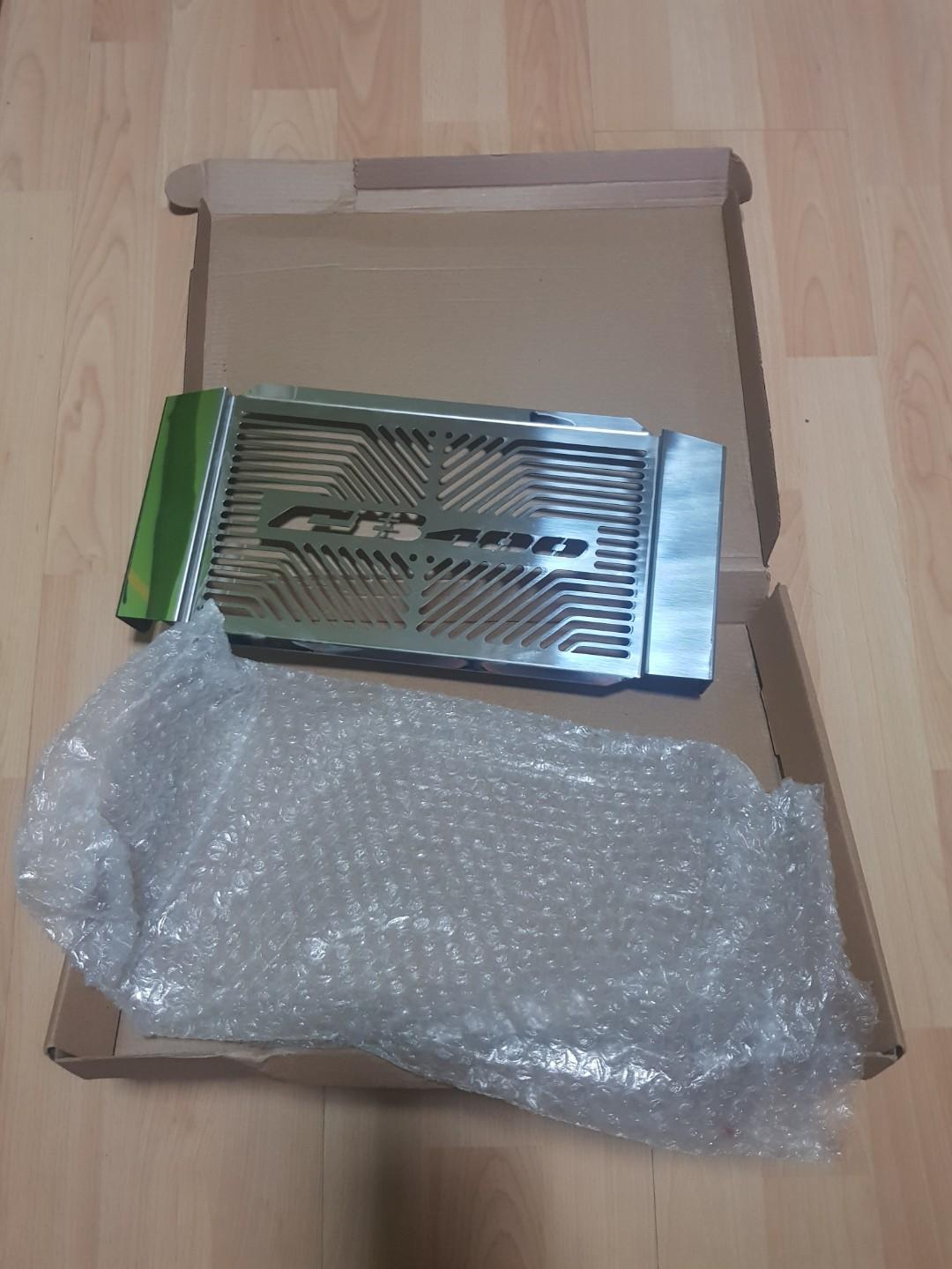Cb400 radiator guard, Motorcycles, Motorcycle Accessories on Carousell