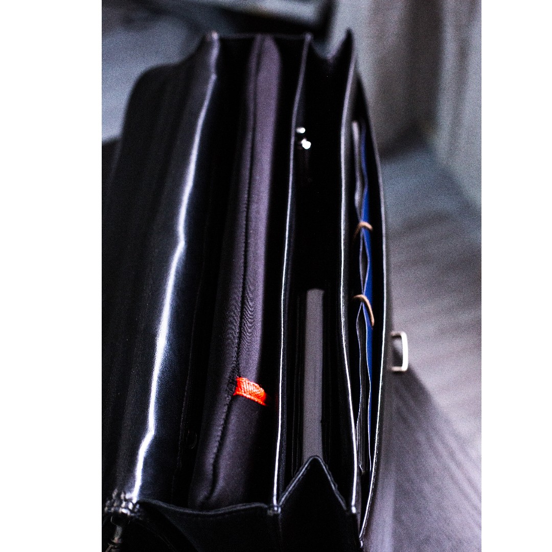 Condotti Leather Men's Messenger Briefcase Bag Italian Made, Men's ...