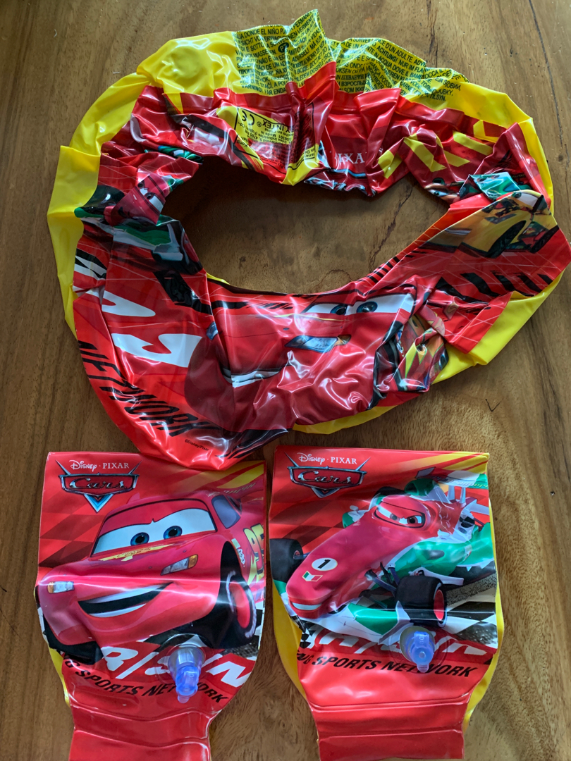 Disney Pixar Cars Swim Float, Hobbies & Toys, Toys & Games on Carousell