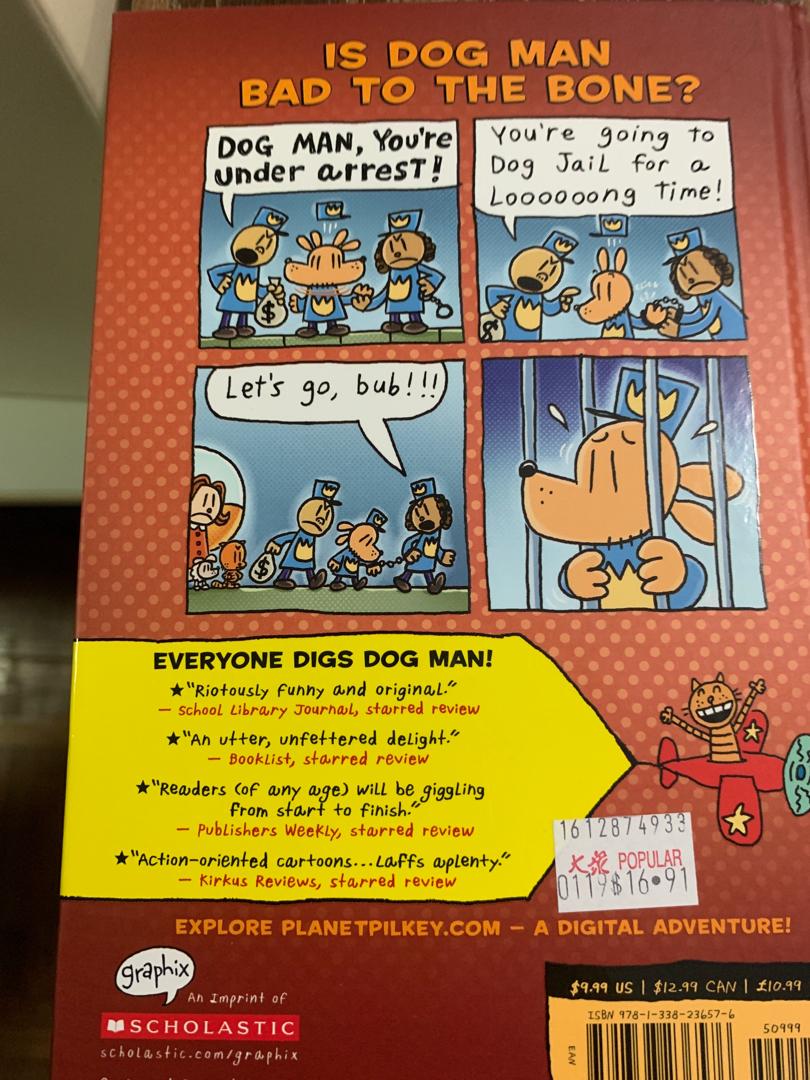 DOG MAN Brawl of the Wild, Books & Stationery, Children's Books on ...