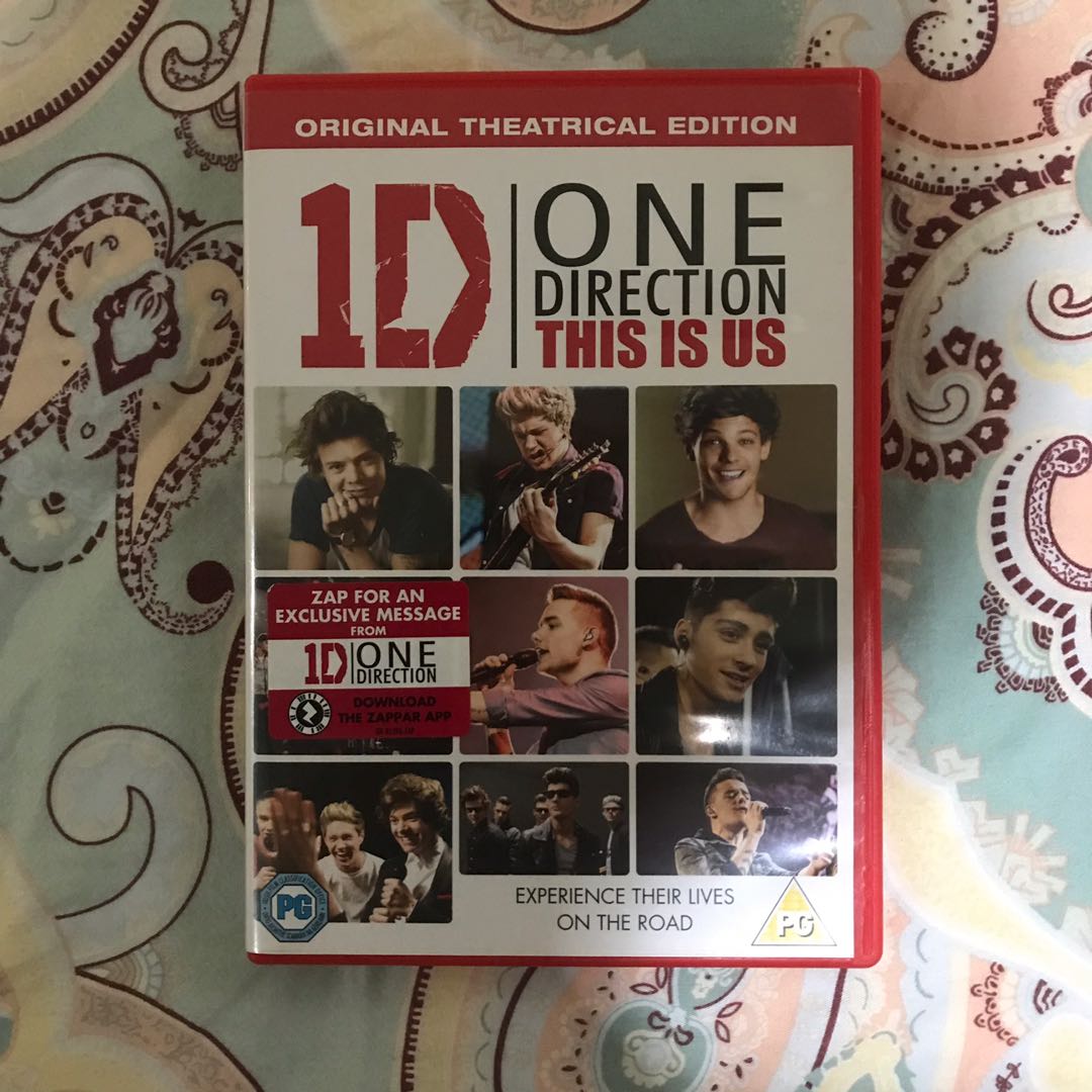 DVD ONE DIRECTION THIS IS US #mauthr, Musik & Media, CD, DVD & Lainnya ...