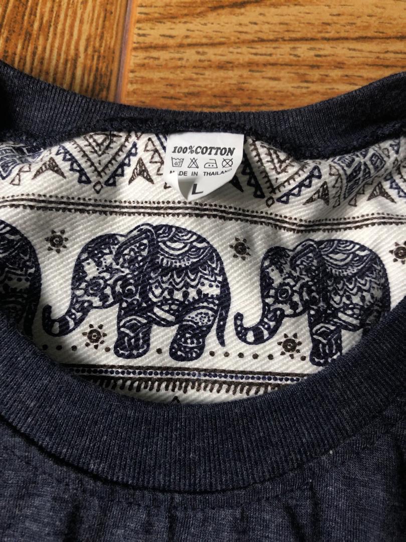 Elephant shirt, Men's Fashion, Tops & Sets, Tshirts & Polo Shirts on ...