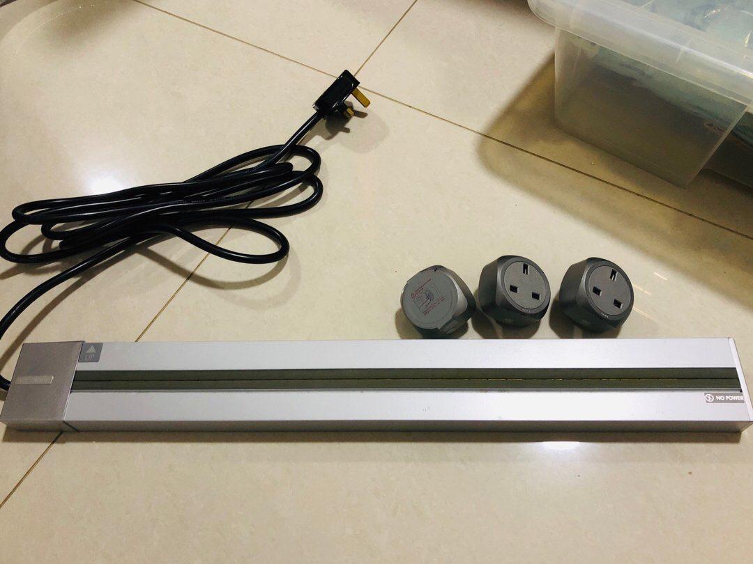 Eubiq Power Rail with 3 Plugs, TV & Home Appliances, Electrical ...