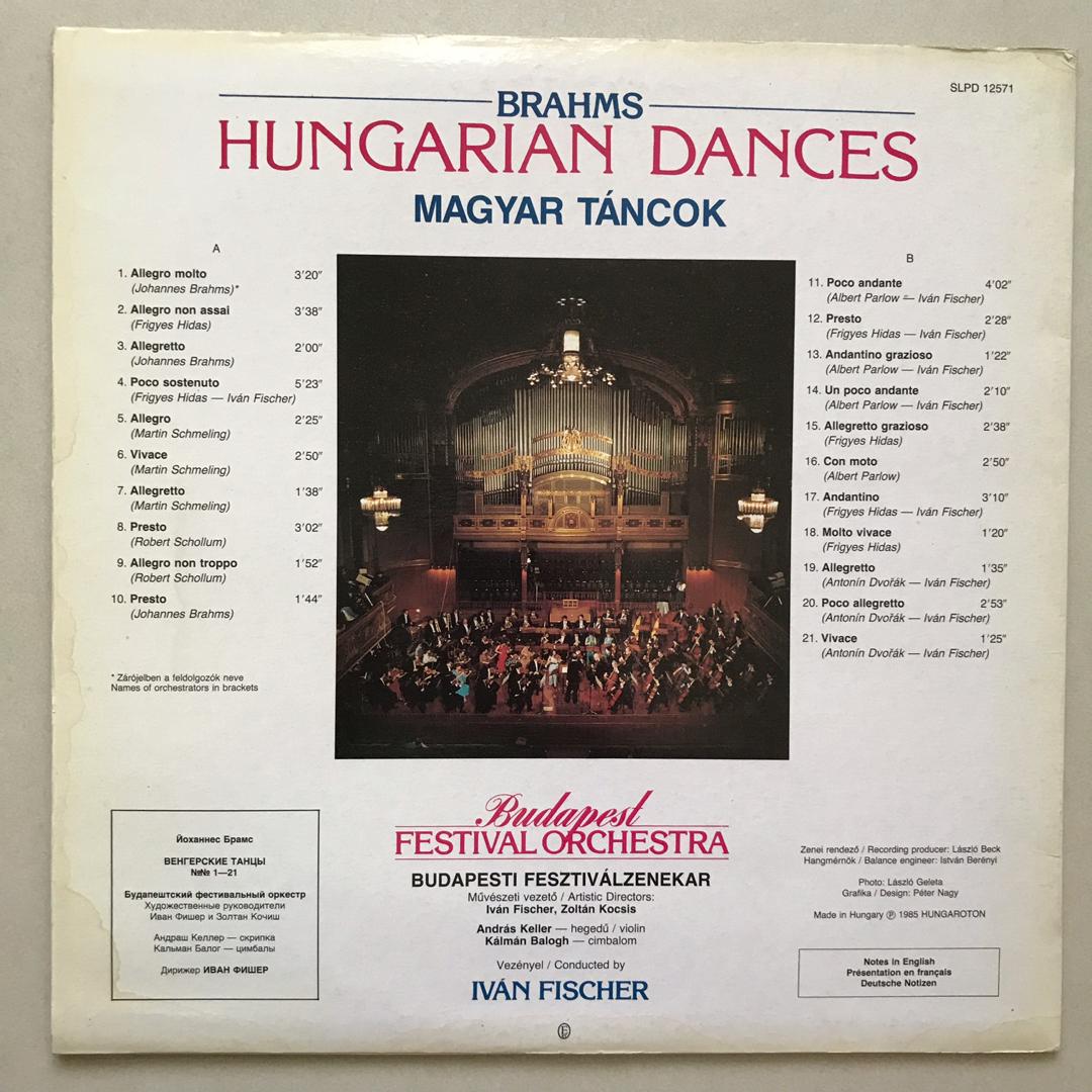 Ivan Fischer conducts Brahms Hungarian Dances HUNGAROTON 12571, Hobbies & Toys, Music & Media ...