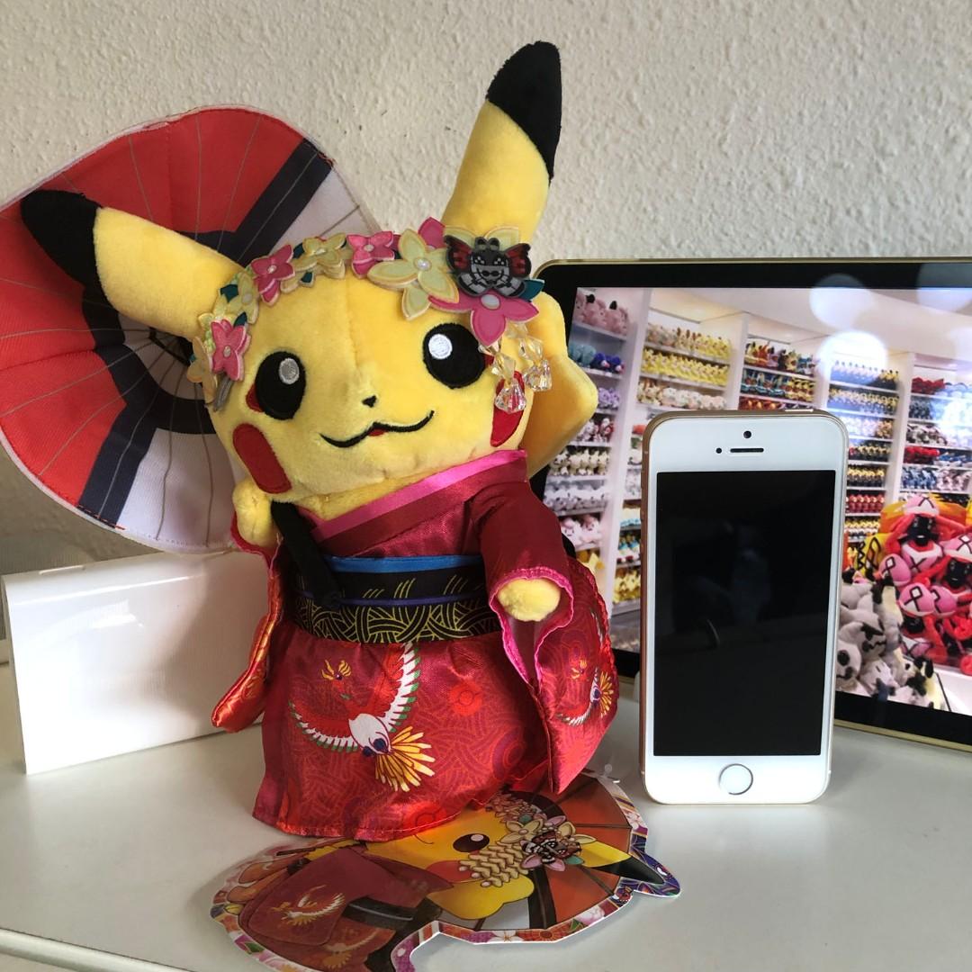 [LMT EDT] Kimono Pikachu from Kyoto Pokemon Centre, Hobbies & Toys ...