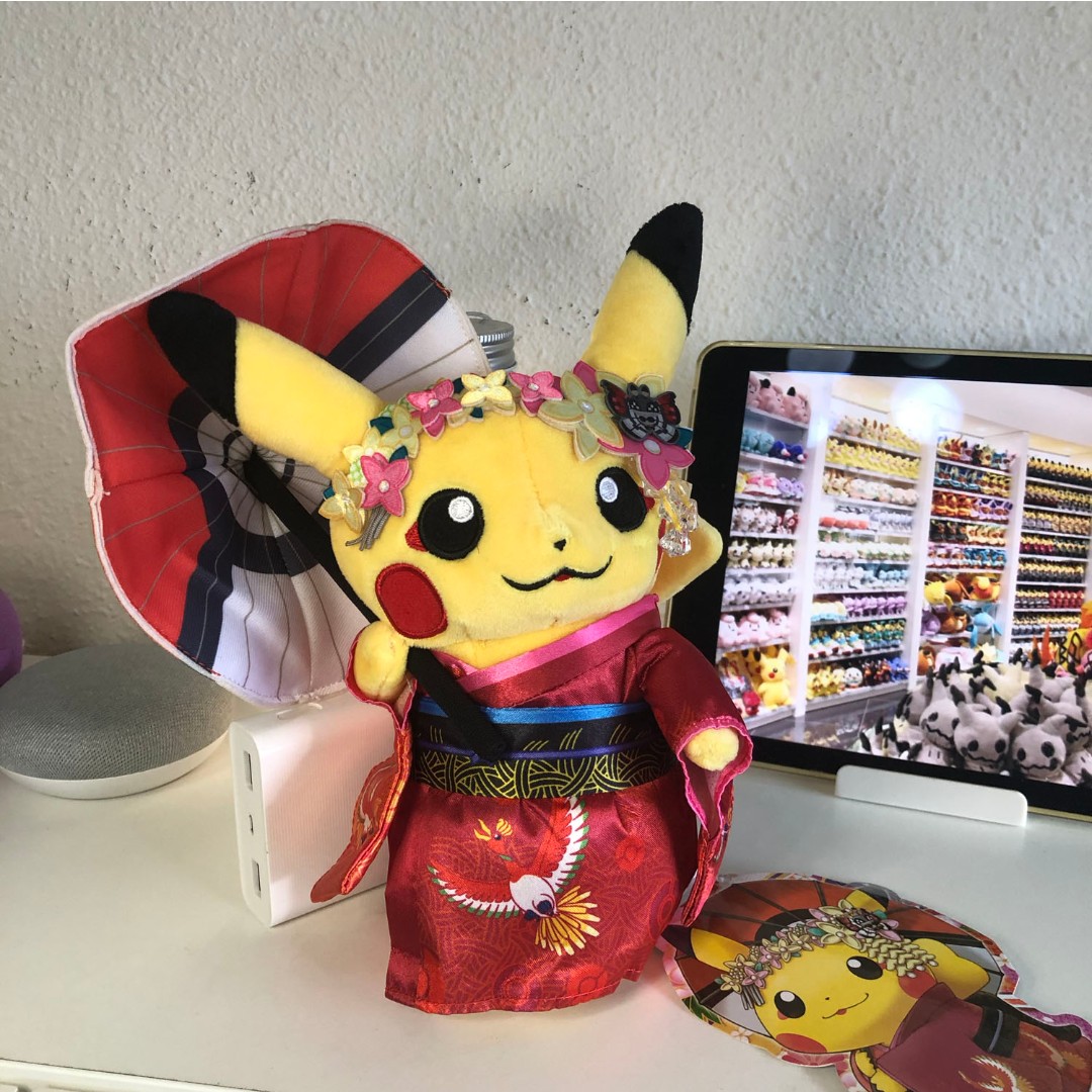[LMT EDT] Kimono Pikachu from Kyoto Pokemon Centre, Hobbies & Toys ...