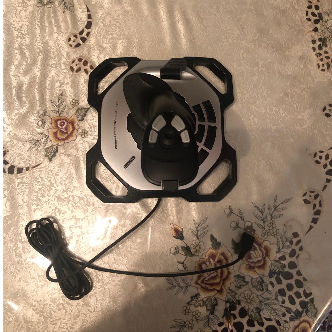 Logitech Extreme 3D Pro Joystick, Video Gaming, Gaming Accessories ...