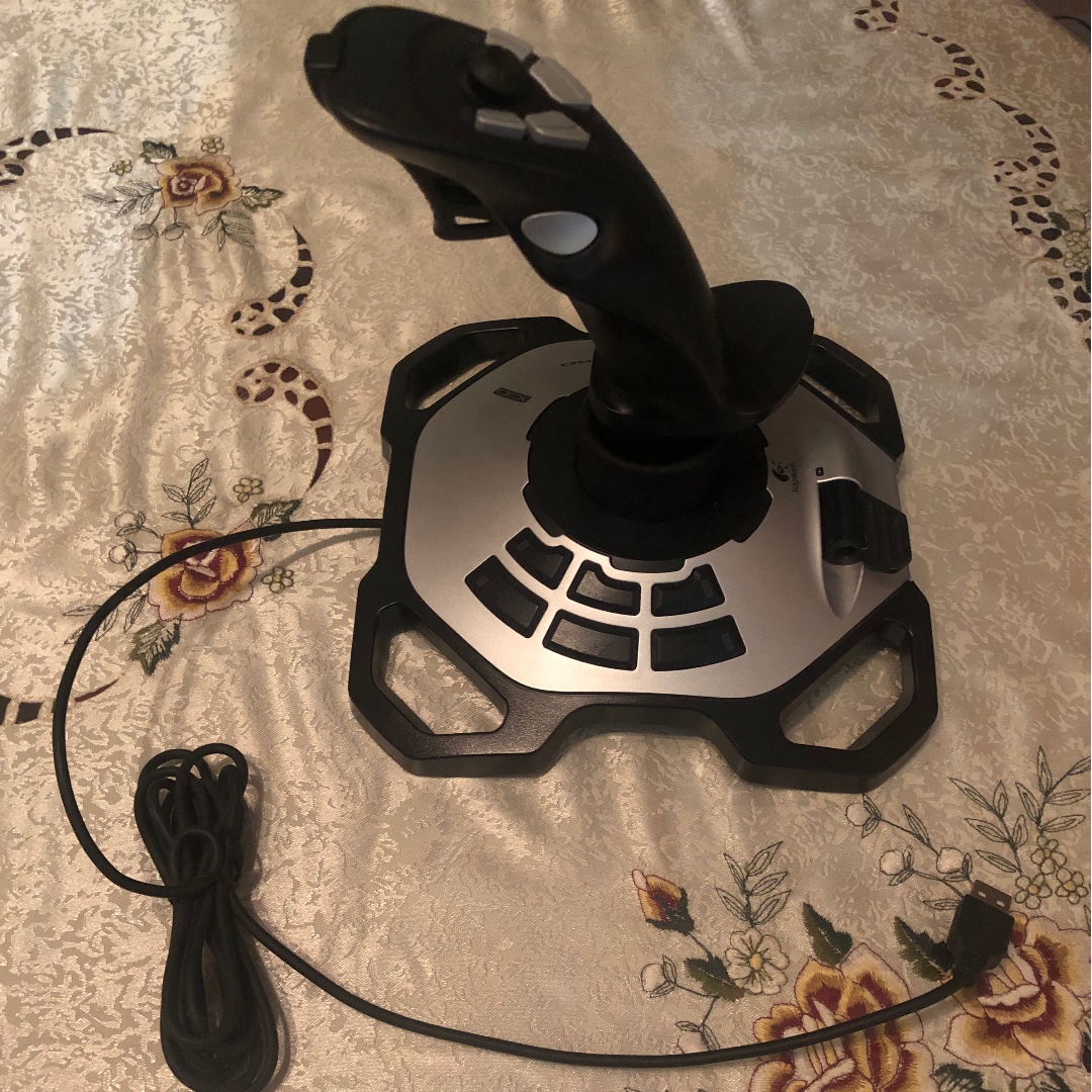Logitech Extreme 3D Pro Joystick, Video Gaming, Gaming Accessories ...