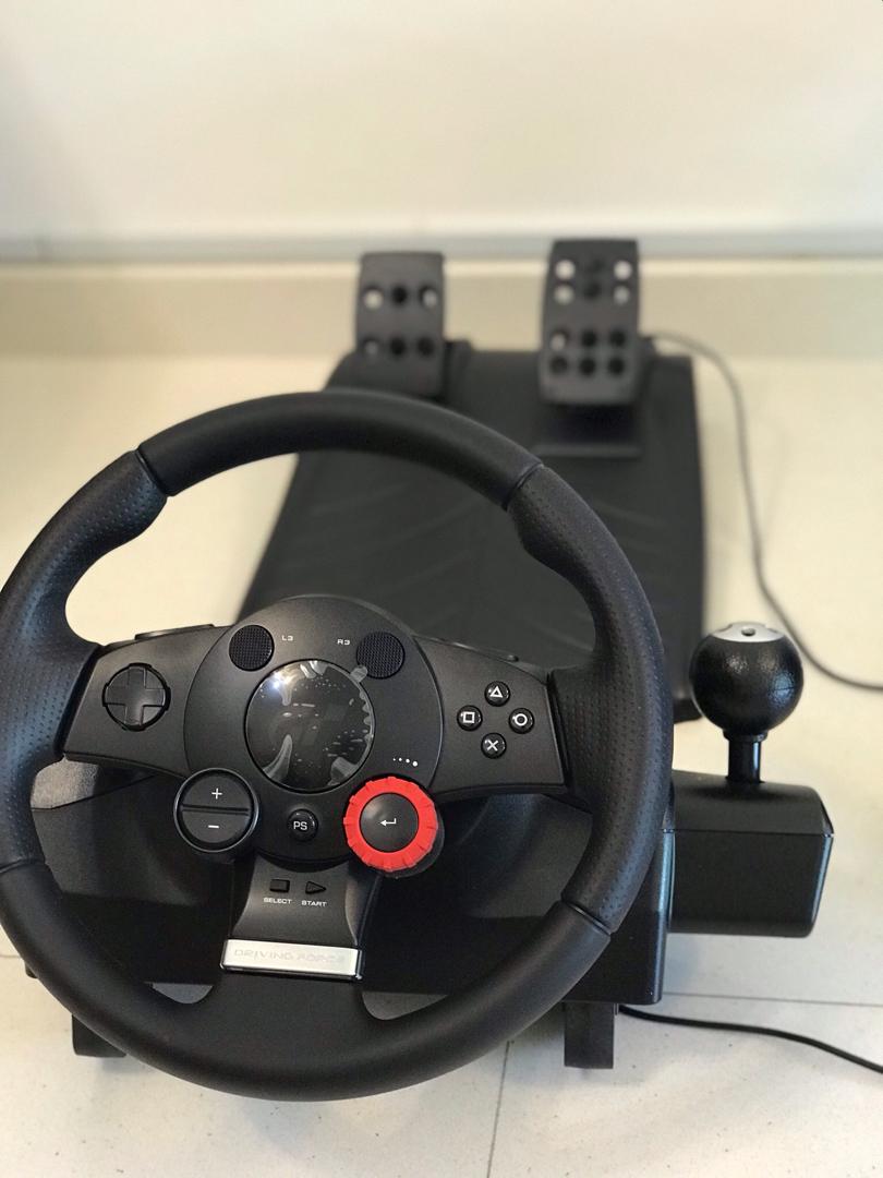 Logitech Playstation 3 Driving Force GT Racing Wheel, Video Gaming ...