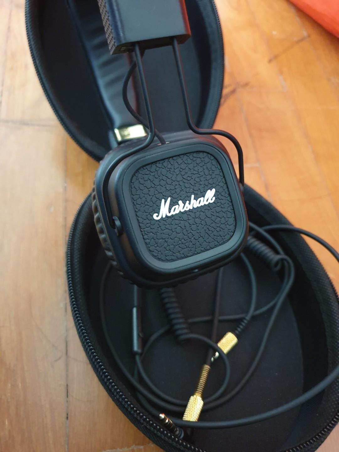 Marshall Major II Headphones (Wired), Audio, Headphones & Headsets on ...
