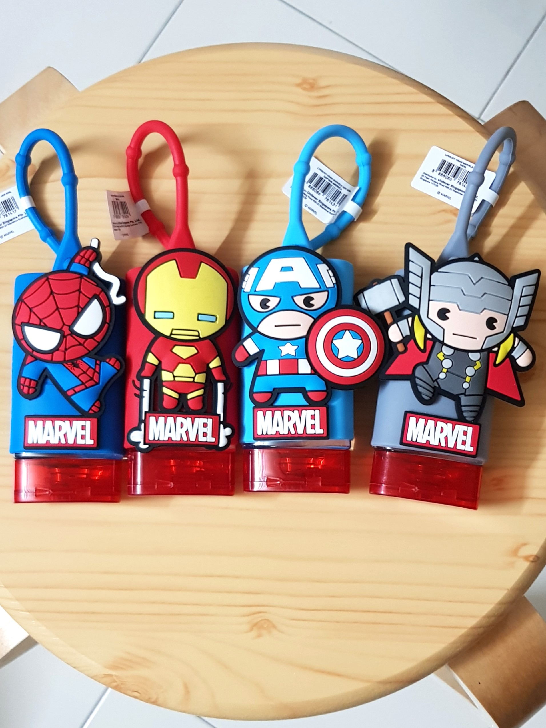 Marvel Avengers Lifebuoy Hand Sanitizer (spiderman/iron man/captain ...