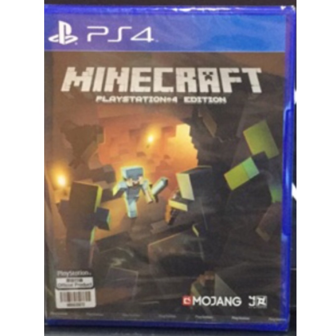NEW AND SEALED PS4 Game Minecraft 我的世界 R3, Video Gaming, Video Games ...