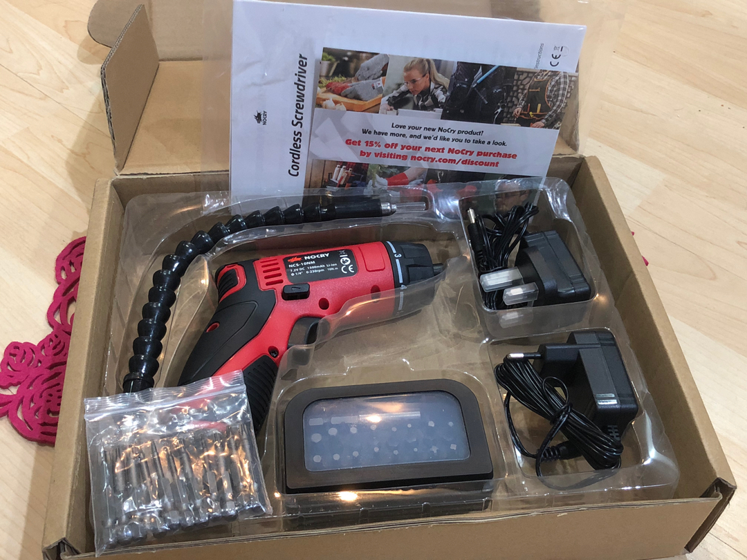 Nocry cordless screwdriver NCS-10NM, Everything Else on Carousell