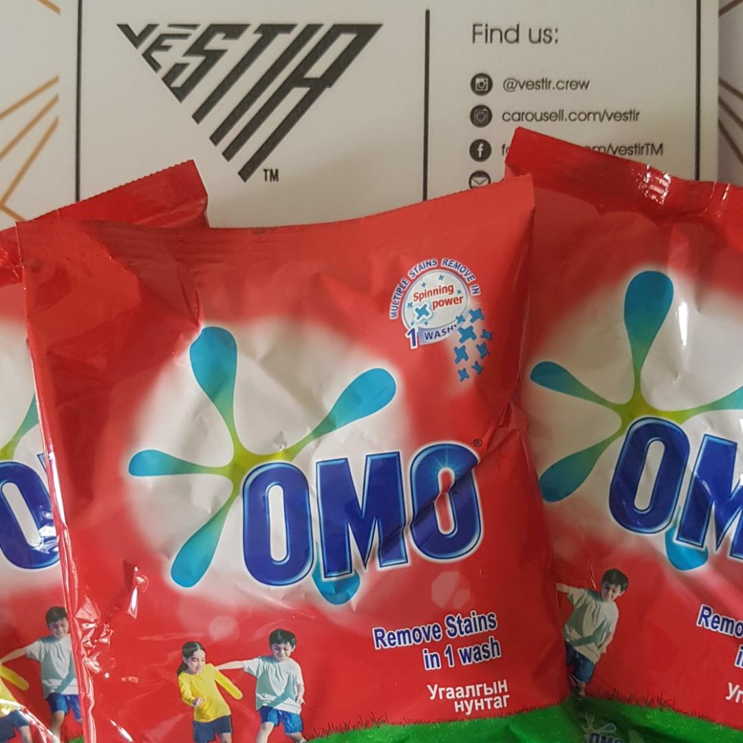 Omo Washing Powder (Travel Pack), Everything Else on Carousell