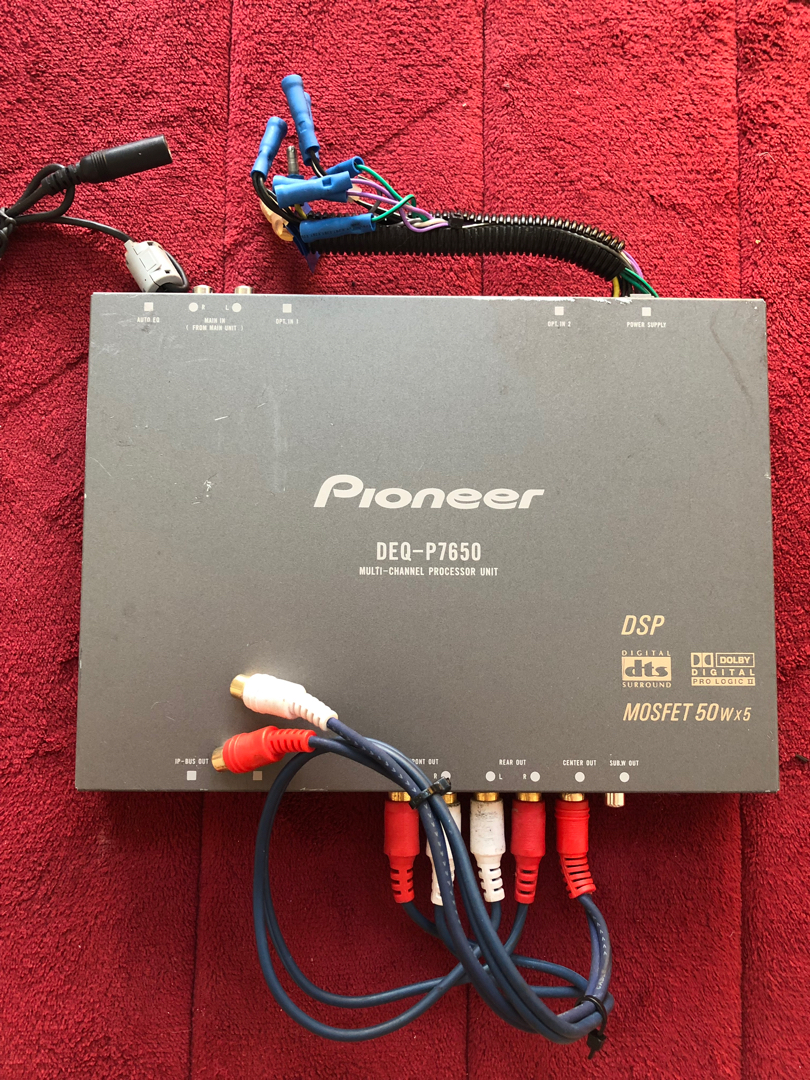 Pioneer DEQ-P7650 Multi Channel Audio Processor, Car Accessories ...
