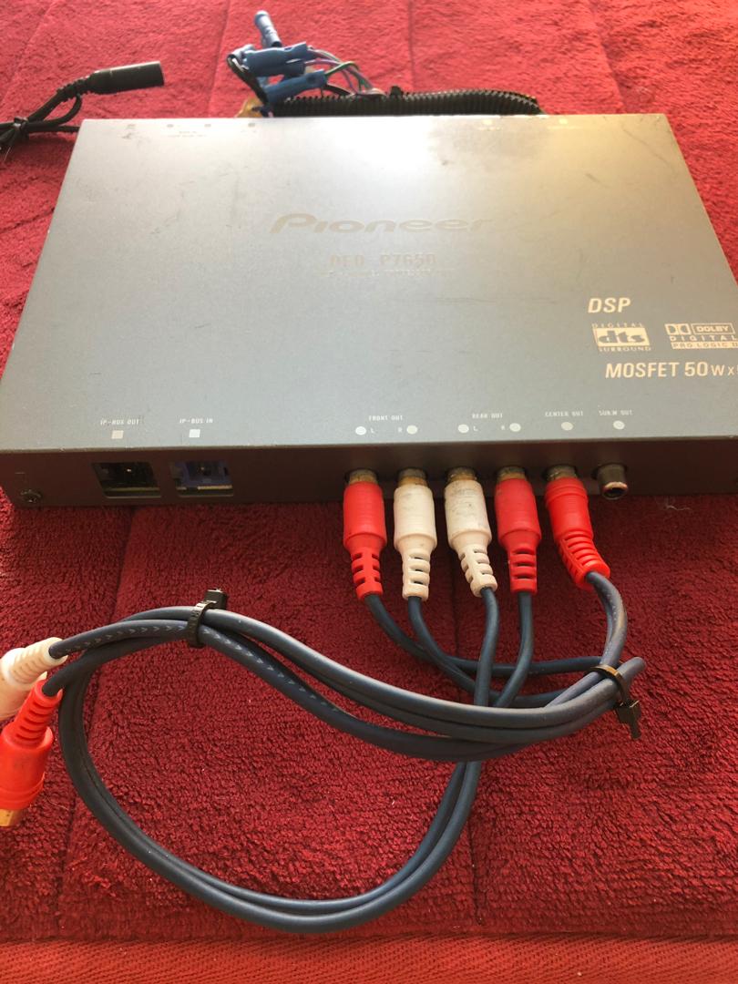Pioneer DEQ-P7650 Multi Channel Audio Processor, Car Accessories ...