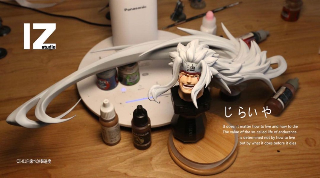 [SALE] IZ STUDIO Naruto Statue Jiraiya & Gamabunta, Hobbies & Toys ...
