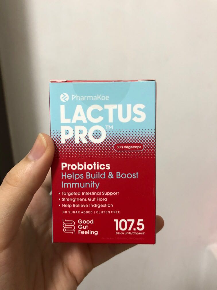 Probiotics Lactus pro gut, Health & Nutrition, Health Supplements ...