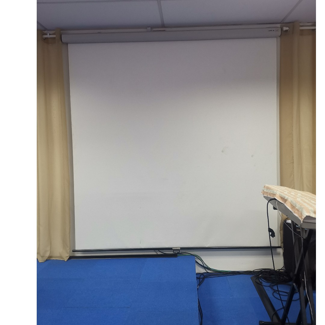 Moving Office Sales - Projector Screen - $80, Everything Else on Carousell