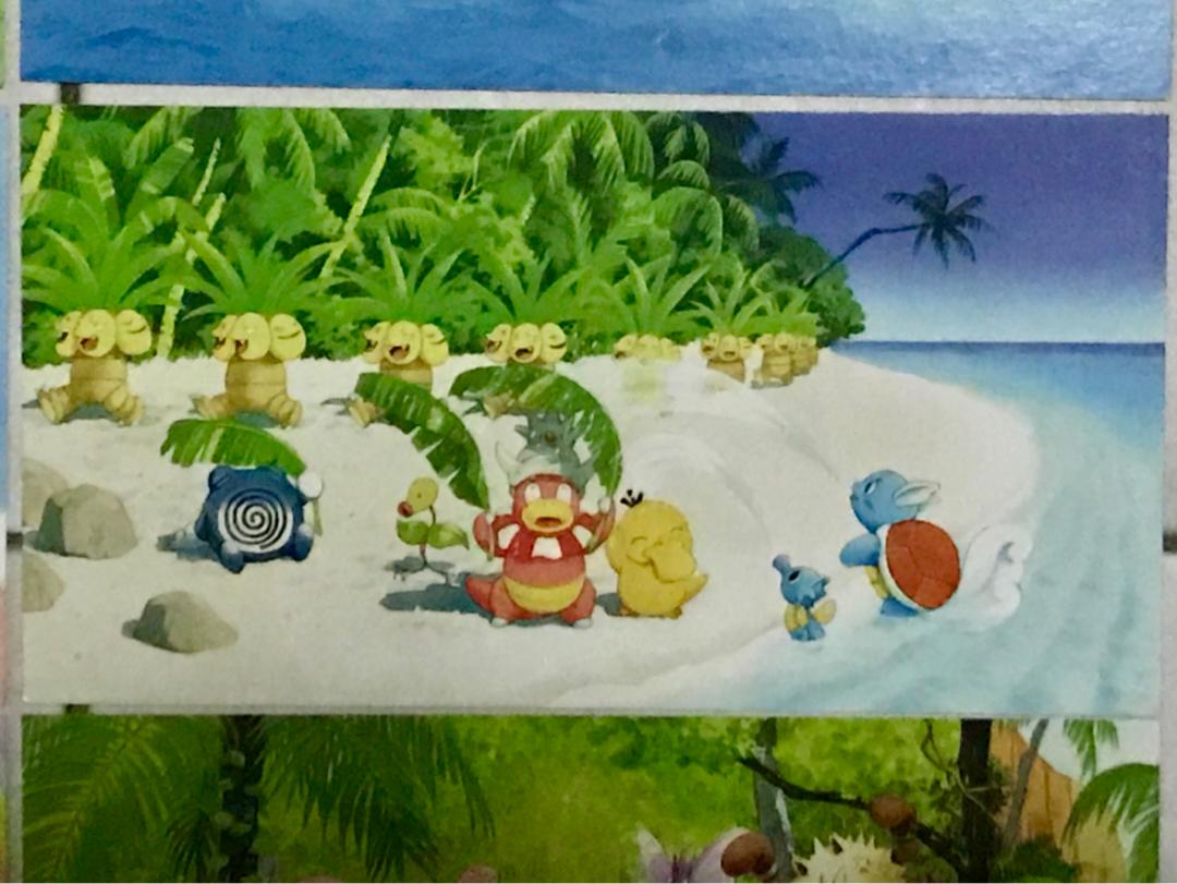 [RARE!] Pokémon Southern Island Collection TCG postcards, Hobbies ...