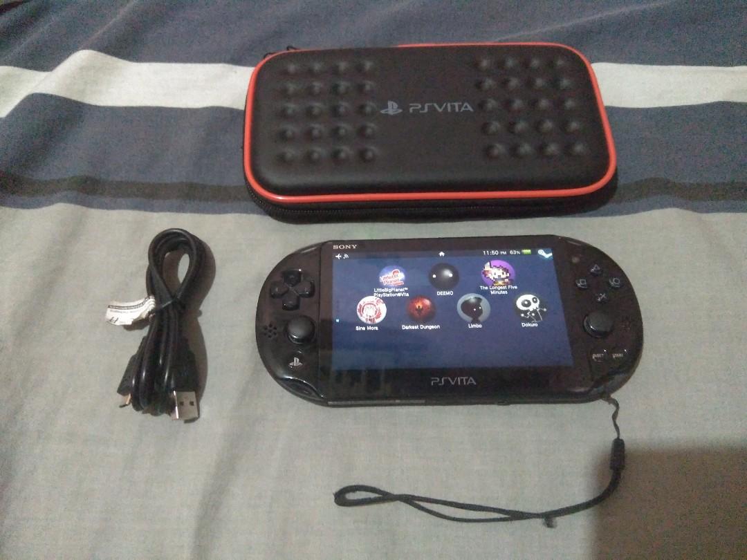RUSH SALE!! PS Vita Slim (3.60 Henkaku Enso permanent jailbreak w/ 32gb sd2vita + Games + PKGj ...