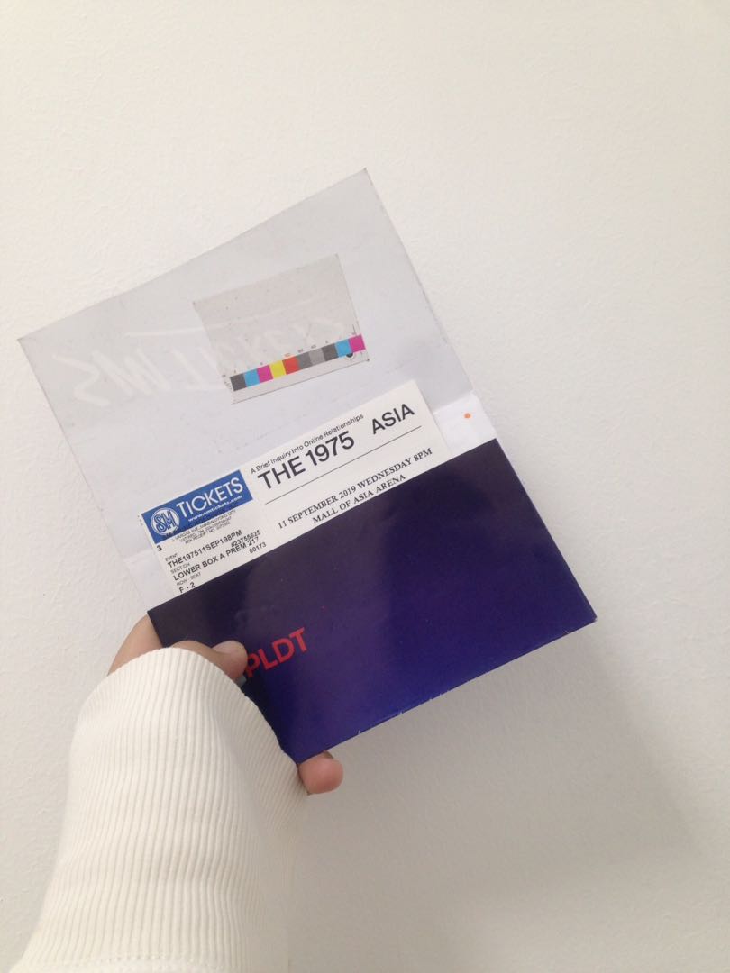 RUSH SALE: The 1975 Live in Manila Concert, Tickets & Vouchers, Event ...