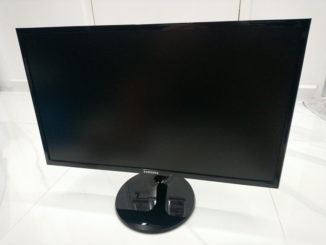 Samsung 24" LED LS24F350 Monitor Samsung 24 inch monitor Full HD ...