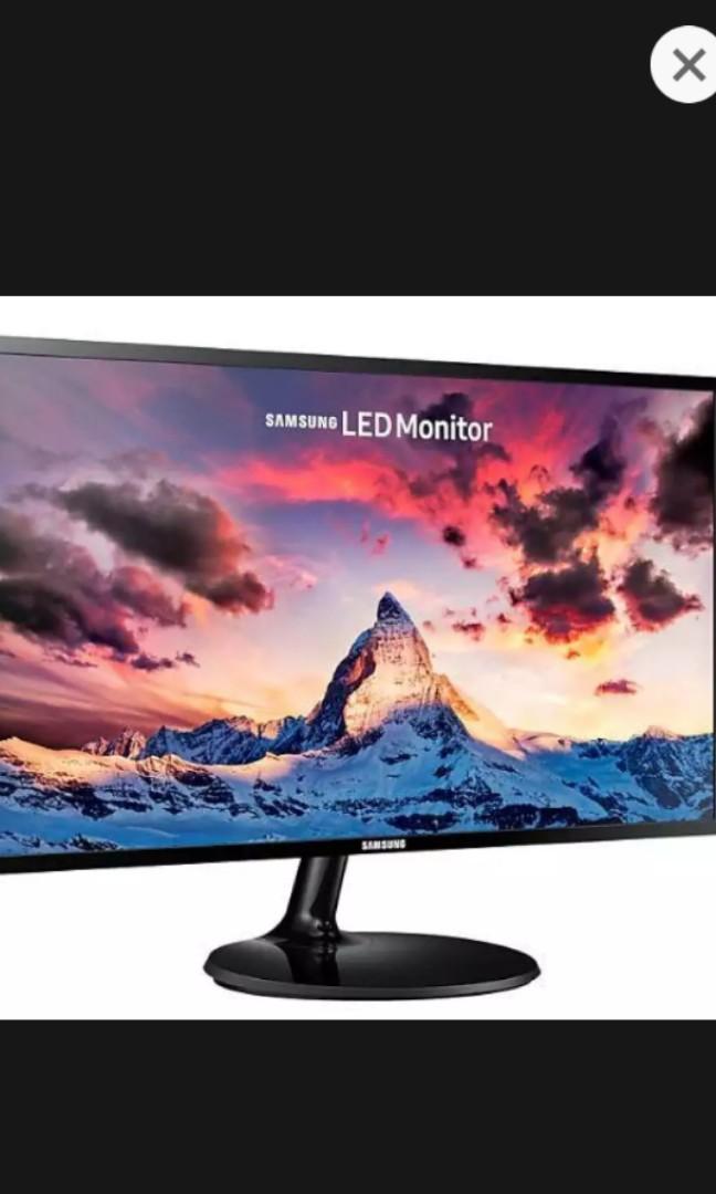 Samsung 24" LED LS24F350 Monitor Samsung 24 inch monitor Full HD ...