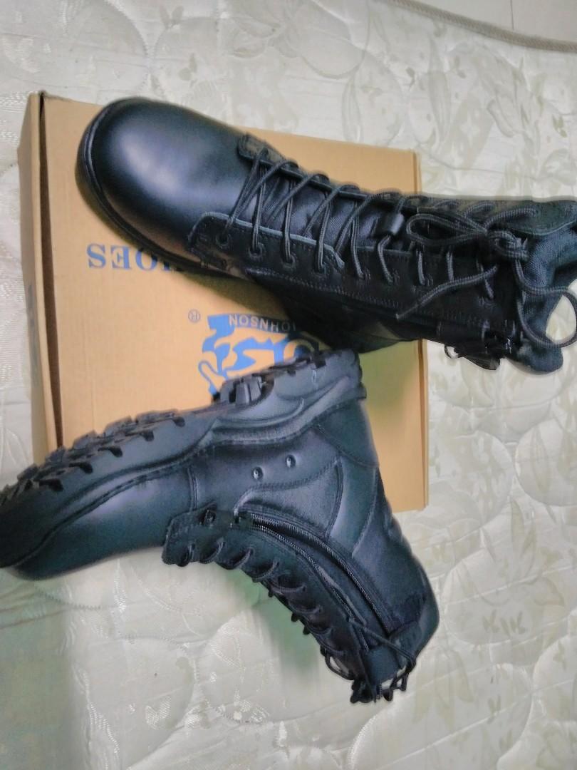 Tactical boot @ spike boot johnson, Men's Fashion, Footwear, Boots on ...