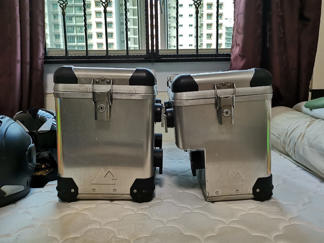 Touratech Panniers for Triumph Tiger, Motorcycles, Motorcycle ...