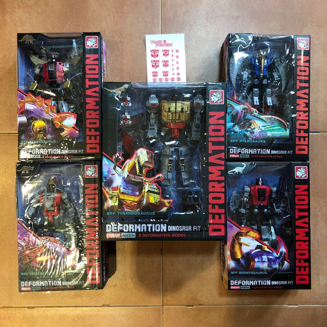 Transformers BPF Deformation Dinosaur FIT - KO ver of POTP Volcanicus ...